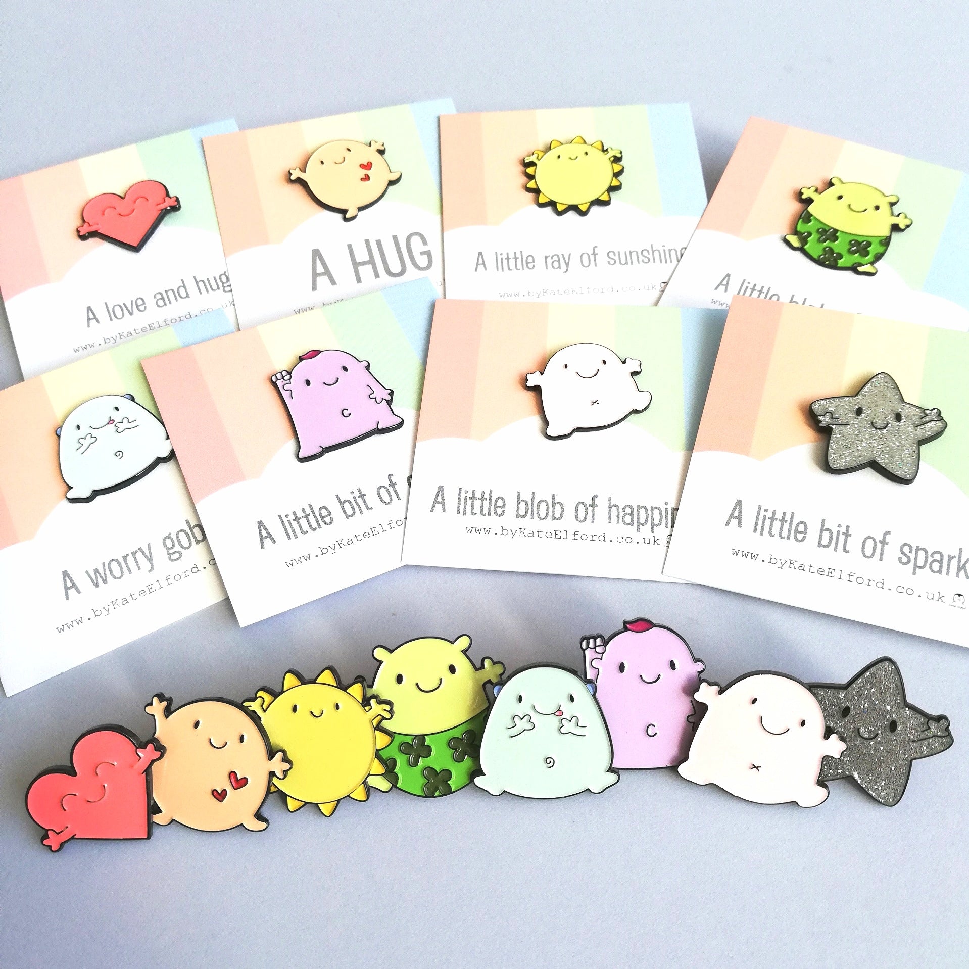 Blob Family – by Kate Elford